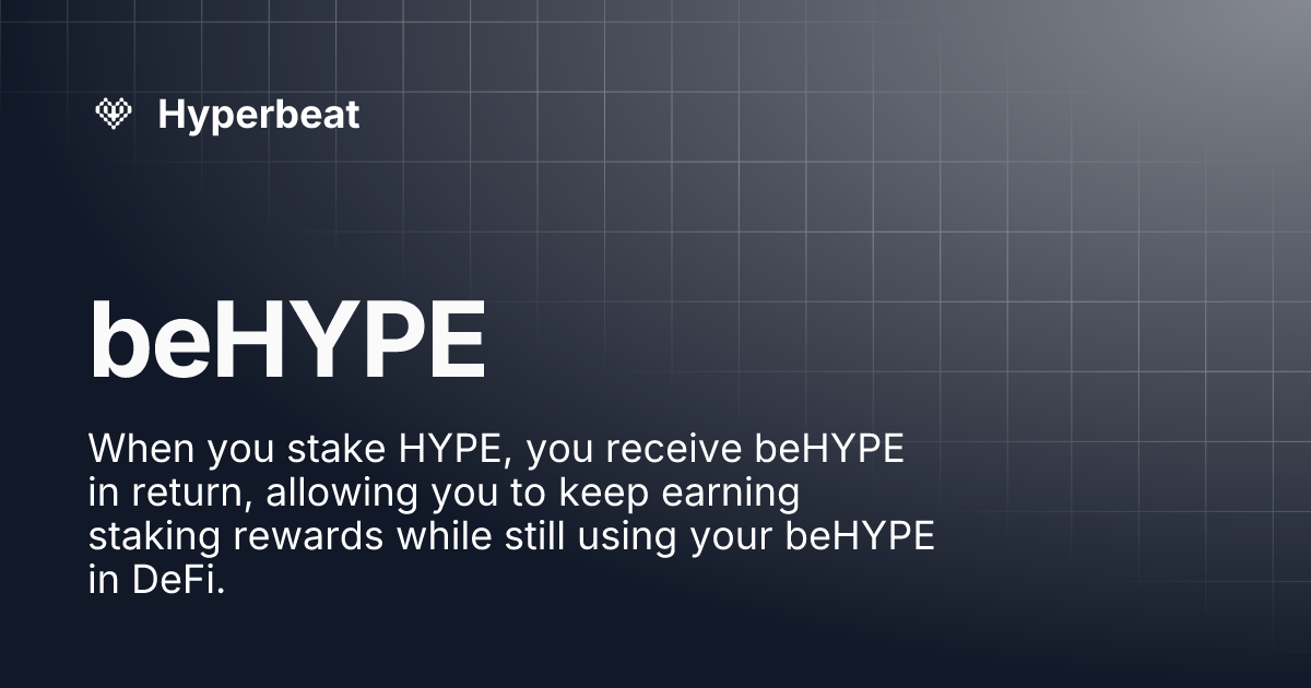 beHYPE | Hyperbeat