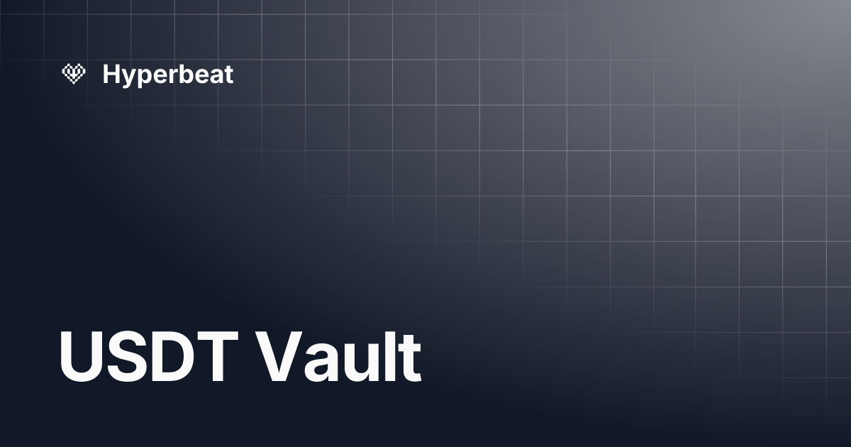 USDT Vault | Hyperbeat
